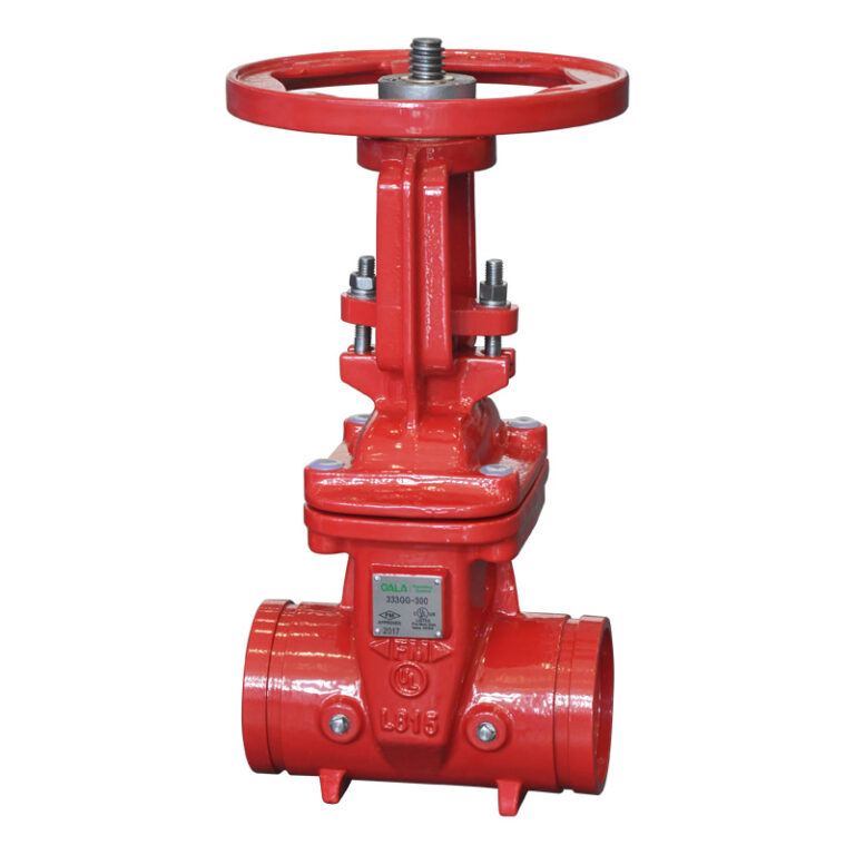 UL/FM Resilient Seated OS&Y Type – Groove – Groove Ends Gate Valve Fig ...